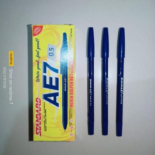 Jual Pulpen Standard AE7 LUSIN - Biru - Kota Serang - joyko_kenko | Tokopedia