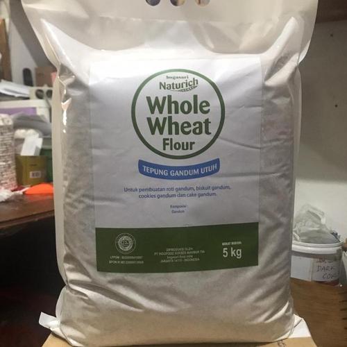 Jual Tepung Gandum Utuh 5kg - Naturich Whole Wheat - Gandum= - Kab ...