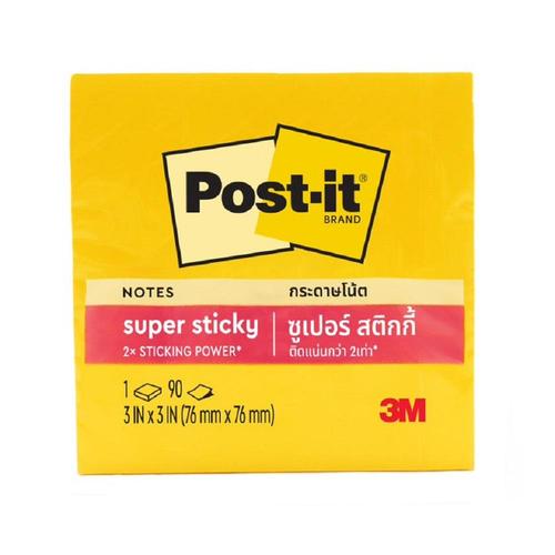 Jual STICKY NOTES MEMO TEMPEL 3M POST IT 654 WARNA 90'S KOTAK 76X76 MM ...
