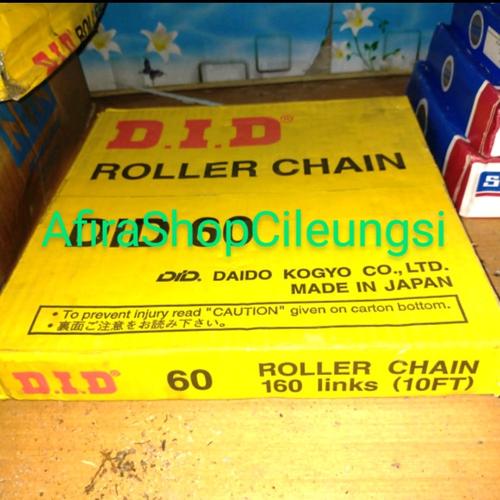 Jual Roller Chain Japan Single DID RS 60 - 1, rantai Original Daido ...