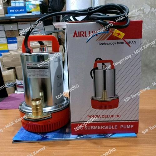 Jual POMPA AIR SIRKULASI / POMPA CELUP STAINLESS DC 12 Volt AIRLUX 100 ...