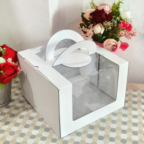 Jual H222212 White - Box Kue Dus Kotak Cake Packaging Kemasan Bolu ...