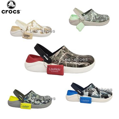 Jual sandal crocs literide clog camoue unisek original - navy army, 37 - Jakarta Utara - les ...