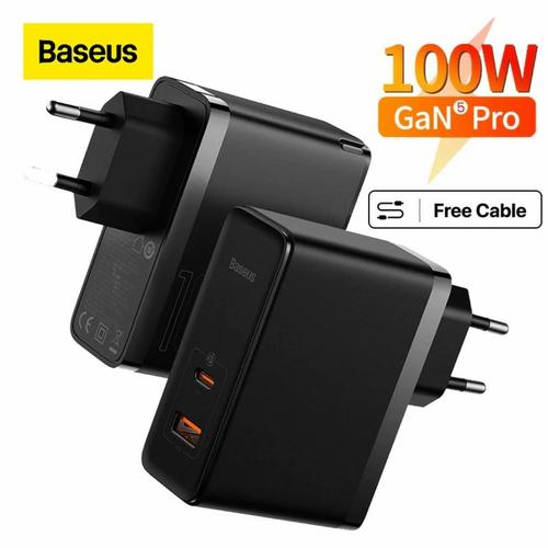 Jual Baseus Charger 100W Gan5 Pro Fast Charging QC PD USB C Adaptor ...
