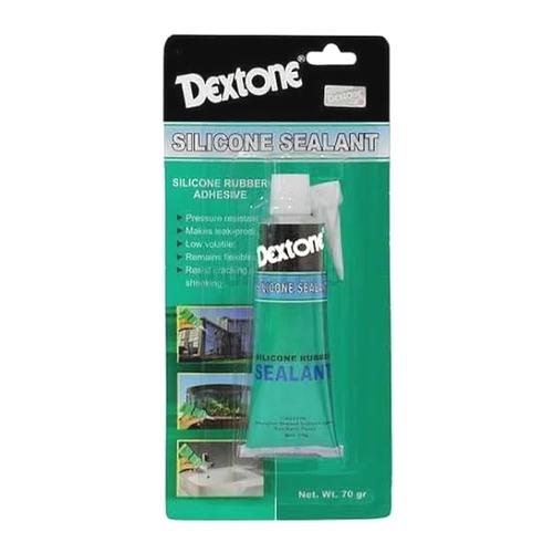 Jual Lem Silikon Dextone 70 Gram / Silicone Sealant Lem Kaca Besar ...