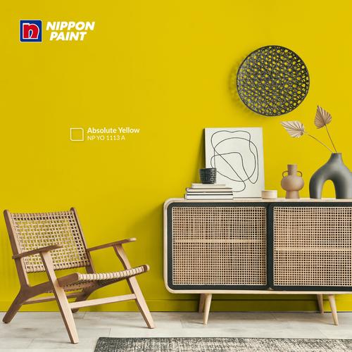 Jual CAT TEMBOK INTERIOR NIPPON PAINT VINILEX 25 KG - Absolute Yellow ...