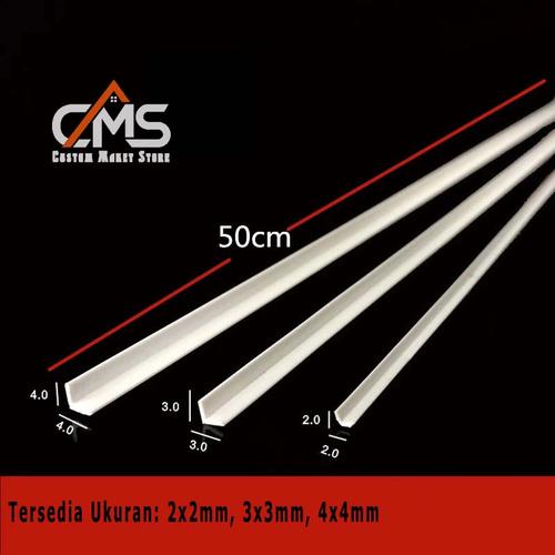 Jual ABS Stick Siku L / Pipa PVC Siku L - 3 x 3mm - Kota Tangerang ...