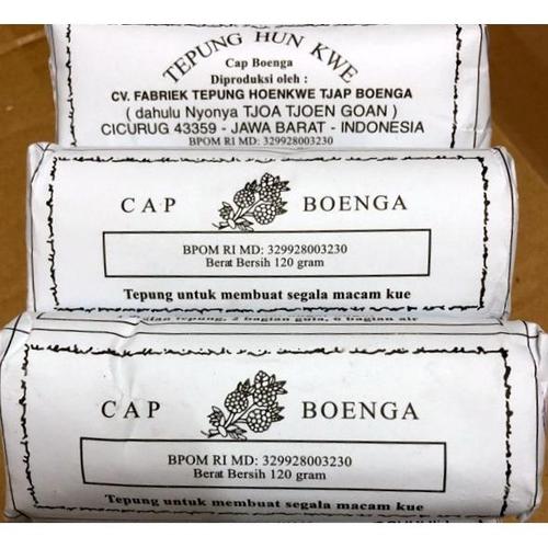 Jual Tepung Hun Kwe Cap Boenga (ASLI) – Hunkwe Cap Bunga 120gr - Kab ...