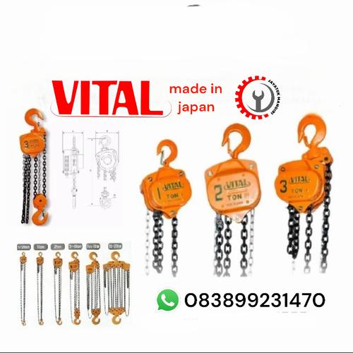 Jual CHAIN BLOCK 2 TON X 3 METER VITAL MADE IN JAPAN - Jakarta Barat ...