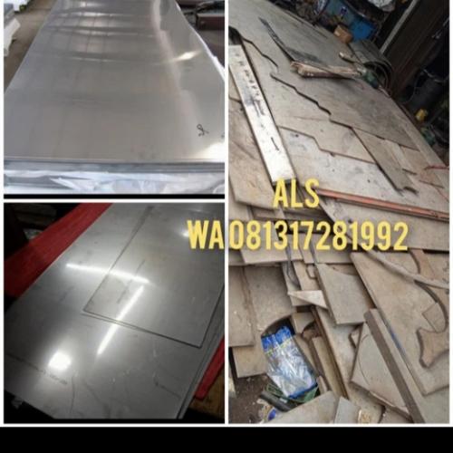 Jual plat stainles 316 tebal 4mm x 50mm x 100mm / plat sus 316L ...