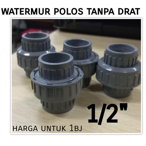 Jual Watermur 1/2" inch watermor water mur watermoor polos tanpa drat 1 ...