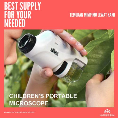 Jual MIKROSKOP PORTABLE MINI HP UNTUK ANAK DAN LABORATORIUM KECIL 60X ...