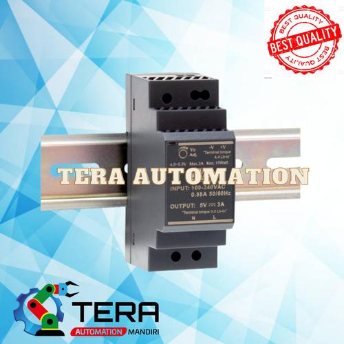 Jual MEAN WELL HDR-30-5 MEANWELL DIN RAIL MOUNTING POWER SUPPLY ...