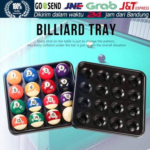 Jual Billiard Ball Tray Storage Tempat Bola Billiar Rak Bola Biliar ...
