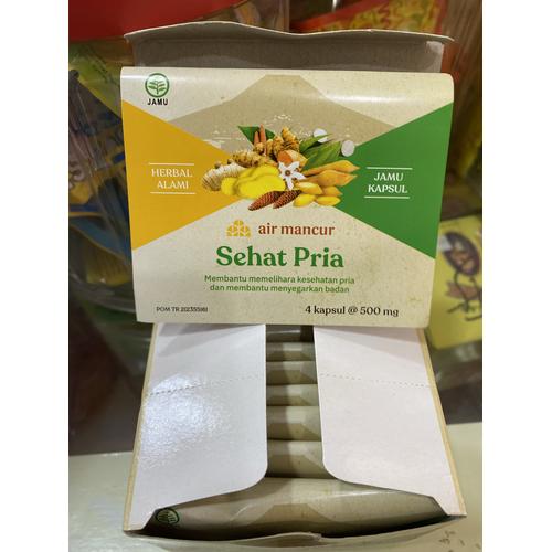 Jual jamu air mancur sehat pria strip 4 kapsul - Kota Palembang ...