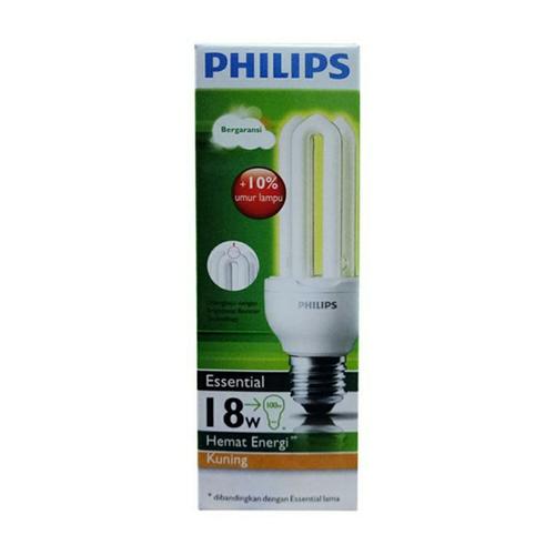 Jual Lampu Philips Essential 18W 18 Watt 18 W 18Watt Warm WhiteLight ...