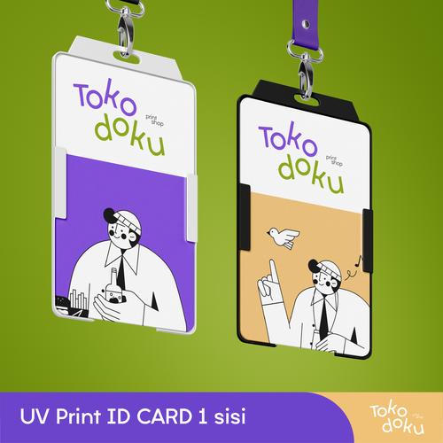 Jual Cetak Kartu ID Card custom 1 muka / 2 muka / Print ID Card - PVC ...