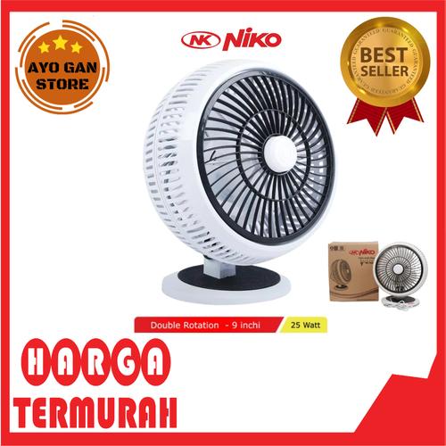 Jual NIKO NK 906A Desk Fan | Kipas Angin Dinding Meja 9 inch 22cm ...