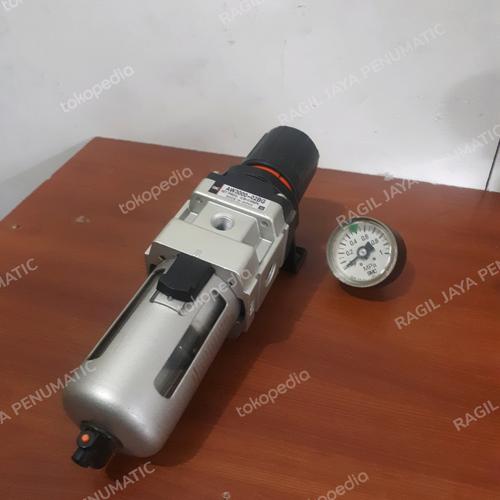 Jual AIR FILTER REGULATOR SMC AW3000-02BG SMC FILTER REGULATOR ...