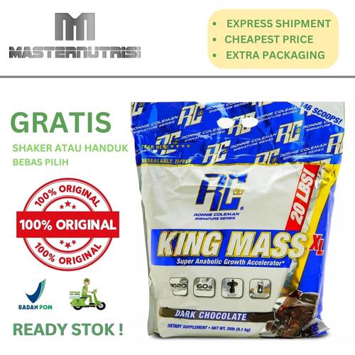 Jual KING MASS 20LBS LB RONNIE COLEMAN RC GAINER - Jakarta Utara ...
