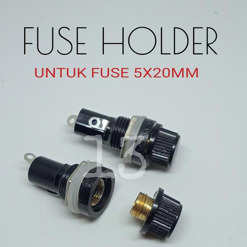 Jual Fuse Holder kecil untuk fuse 5x20mm fuse holder panel Rumah ...
