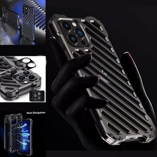 Jual Hard Case IPhone 14 Pro Max Plus RJust Alumunium Metal AntiHeat ...