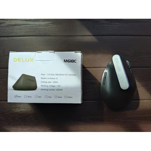 Jual Mouse Ergonomis Delux M618C Bekas - Kab. Bogor - ogxbox | Tokopedia