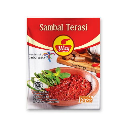 Jual Uleg Sambal Terasi Renteng isi 10 Sch@18gr / FinnaFood SAMBEL ...
