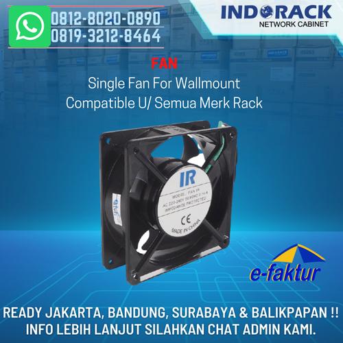 Jual INDORACK FAN FOR RACK SERVER SINGLE FAN / MODULAR FAN FOR CLOSE ...