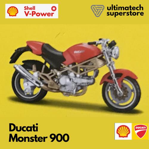 Jual Shell Ducati Monster 900 Diecast Bburago Scale 1:`18 - Kab. Bekasi ...