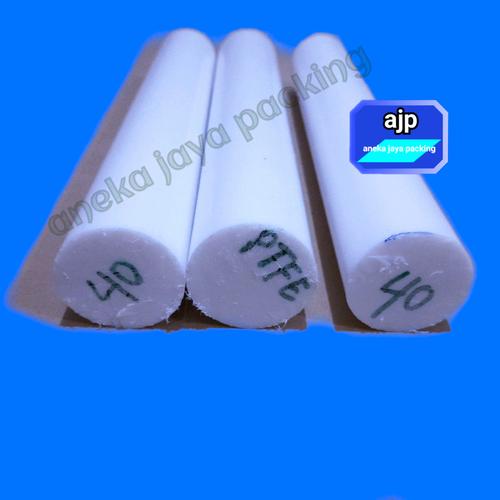 Jual teflon rod dia 40mm x 1meter as ptfe batangan - Jakarta Barat ...