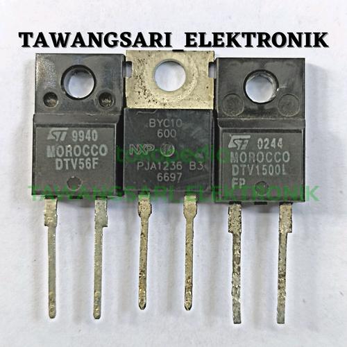 Jual Dioda dumper diode damper kaki 2 DTV BYC SSTH Original diode dtv ...