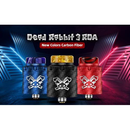 Jual Authentic RDA Dead Rabbit v3 Carbon Fiber Edition RDA by Hellvape - Jakarta Barat - Warung ...