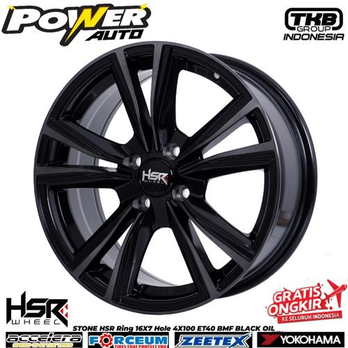 Jual VELG MOBIL RING 16 SINGLE PCD 4X100 HSR STONE BISA BUAT FORD ...