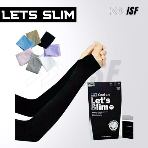 Jual Manset Tangan Pria Wanita Anti UV Lets Slim Arm Sleeve Handsock ...