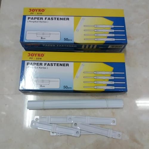 Jual ACCO FASTENER / PENJEPIT KERTAS BERLUBANG / PLASTIC PAPER FASTENER ...