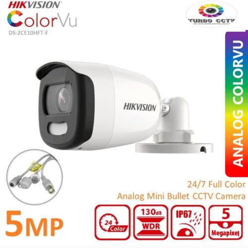 Jual KAMERA CCTV OUTDOOR 5MP COLORVU HIKVISION DS-2CE10HFT-F - Jakarta ...