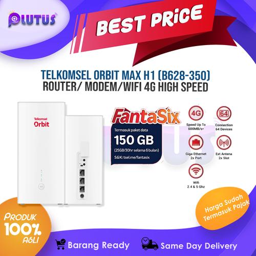 Jual Telkomsel Orbit Max H1 (B628-350) Router/ Modem/Wifi 4G High Speed ...