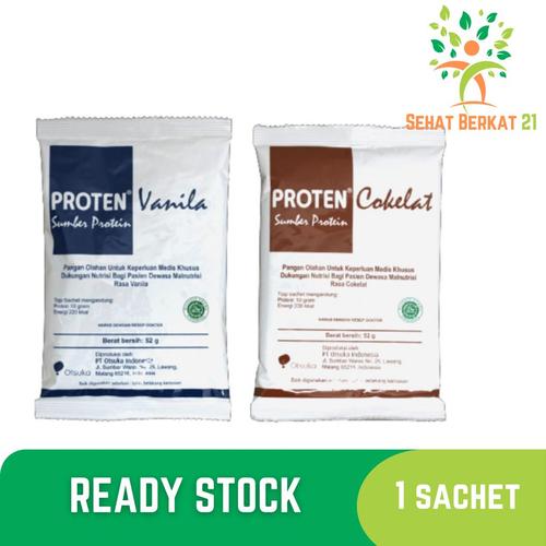 Jual SUSU PROTEN VANILA & COKLAT (SUSU KEDELAI PROTEIN NABATI ...