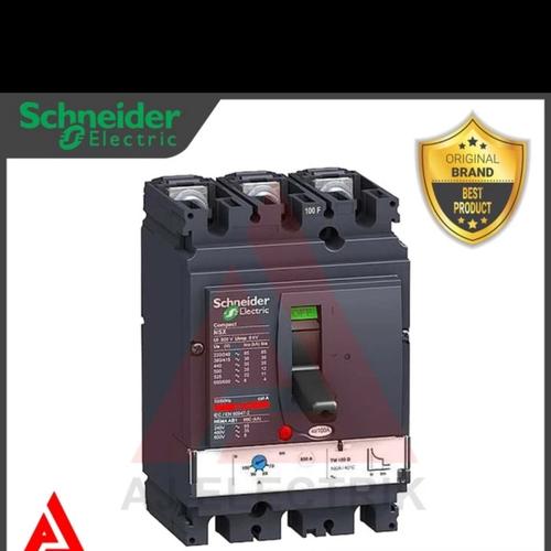 Jual mccb NSX100f schneider 36KA 3 phase 32A 40A 50A 63A 80A 100A - Hitam, 32A - Jakarta Pusat ...