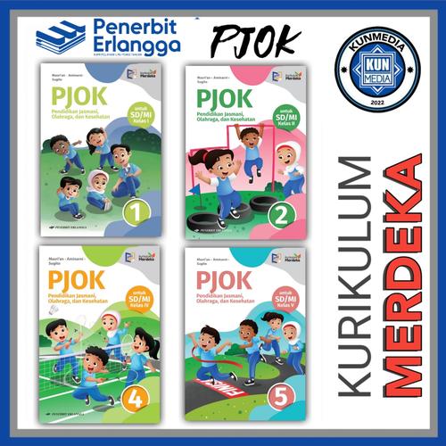 Jual BUKU PJOK KELAS 1 2 4 5 SD KURIKULUM MERDEKA ERLANGGA VKM - kelas 5 - Kota Bandung ...