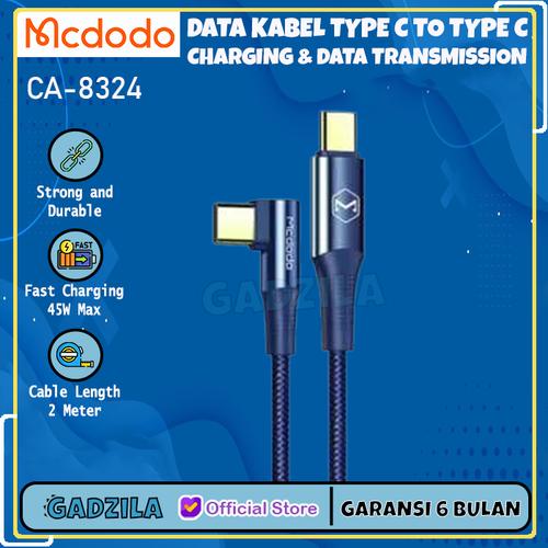 Jual Mcdodo CA-832 Kabel Data Type C to Type C 100W PD Fast Charge 5A 1 ...
