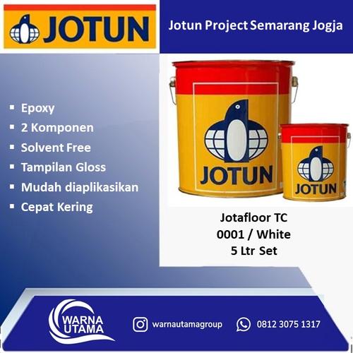 Jual Cat Lantai Epoxy - Jotafloor TC 0001 / White 5 Ltr Set - Kota ...