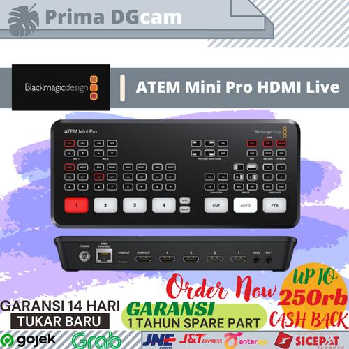 Jual Blackmagic Design ATEM Mini Pro HDMI Live Stream Switcher Original ...