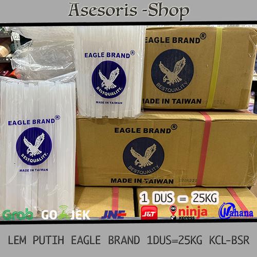 Jual PER DUS Lem PUTIH merk EAGLE BRAND KECIL dan BESAR isi 25kg (1 DUS ...