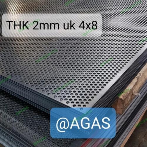 Jual Plat Perforated Besi Carbon 2mm UK 120x240cm - 6mm - Jakarta Barat ...