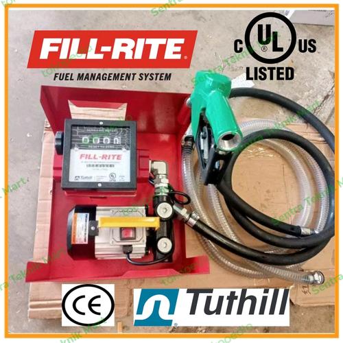 Jual Pompa Transfer BBM SOLAR FILL RITE flow meter lengkap tinggal ...