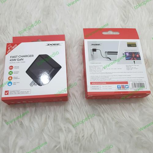 Jual Nintendo Switch AC Adapter Fast Charger 45 Watt Adaptor Support Dock - Jakarta Utara ...