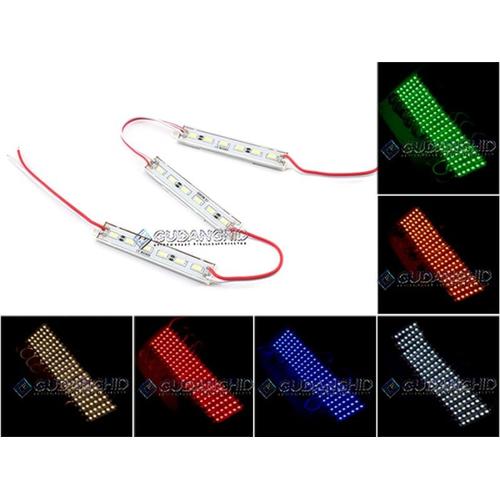 Jual Lampu 6 Mata LED Strip Modul SMD 5630 / 5730 12V IP65 Waterproof - Wram White - Jakarta ...