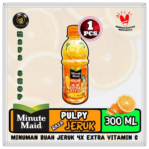 Jual Minute Maid Pulpy Orange | Jeruk Botol Pet - 300 ml (Harga Satuan) - Jakarta Pusat - M2F2 ...